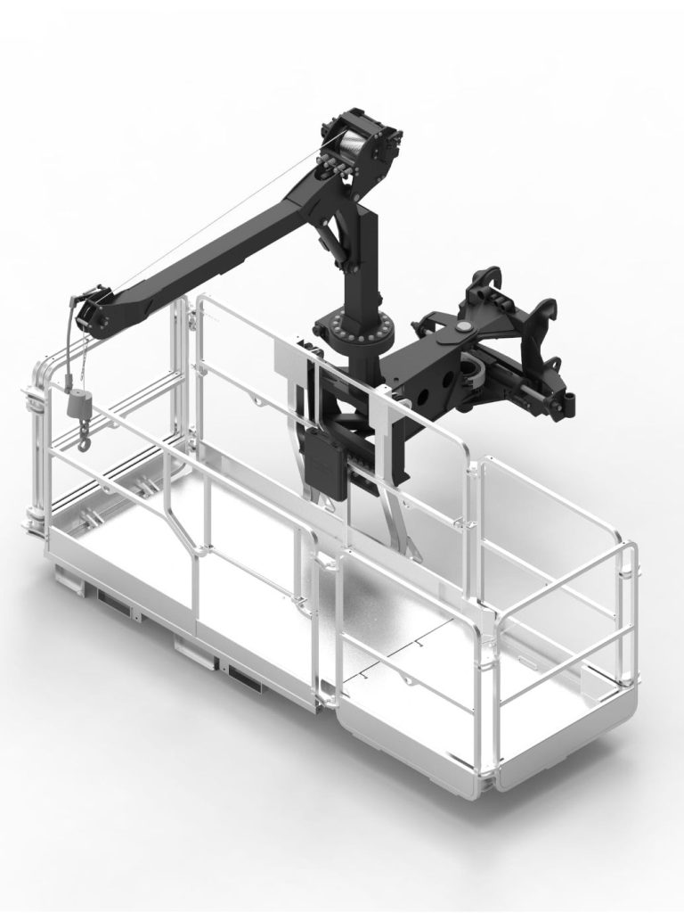 Extendable Rotating Platform + Winch 600kg | MCT Equipment